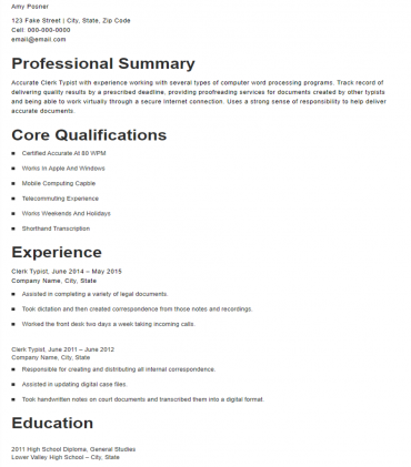 15 Best Student Resume Examples and Templates - GrabJobs