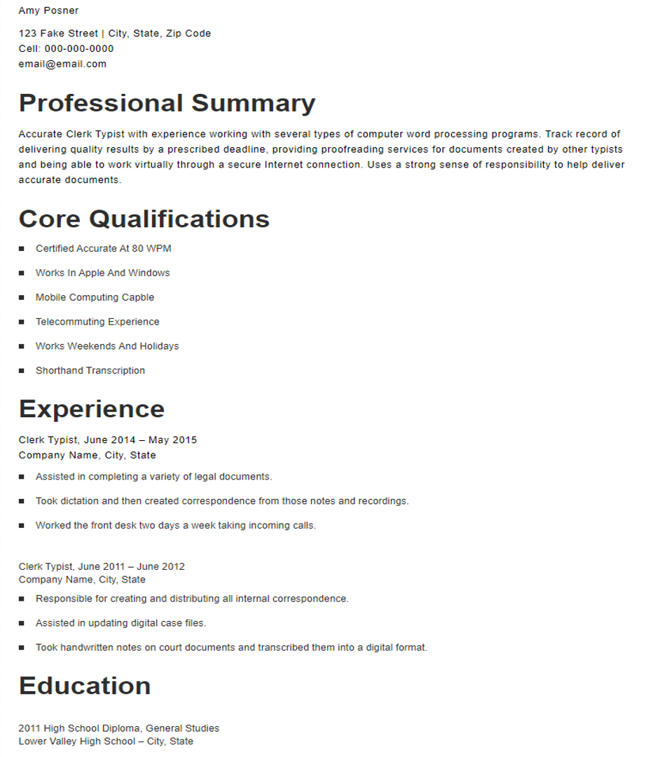15 Best Student Resume Examples and Templates - GrabJobs