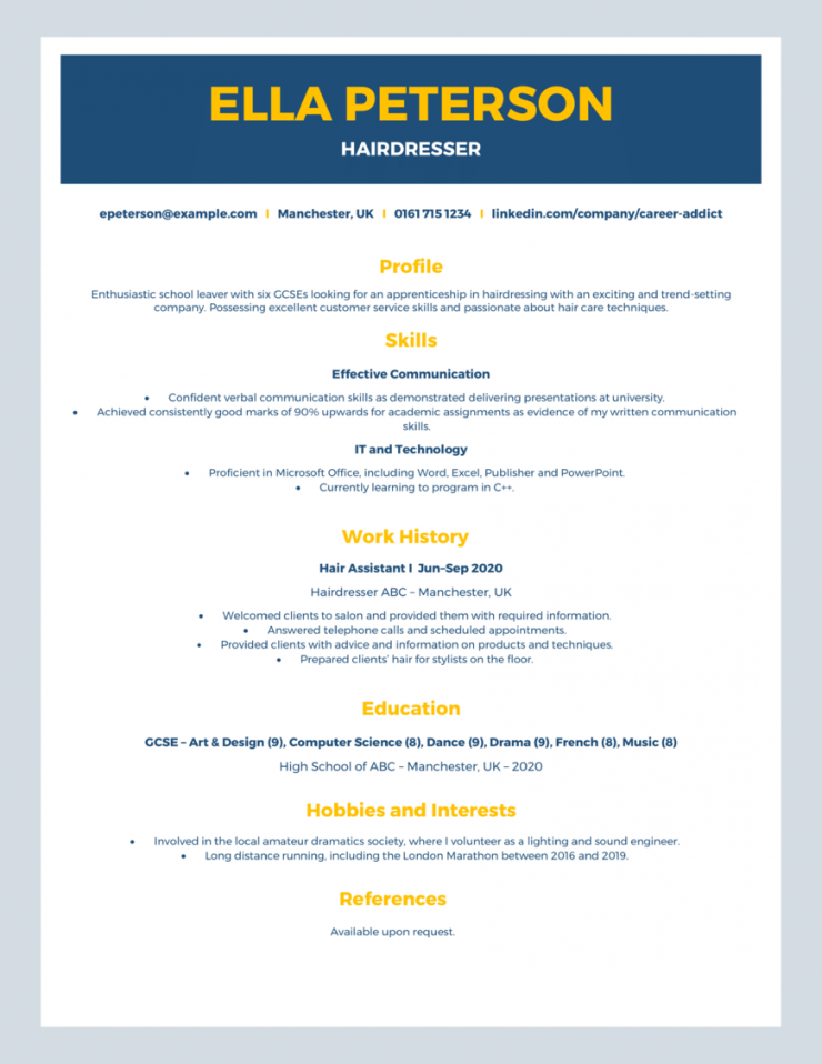 15 Best Student Resume Examples and Templates - GrabJobs
