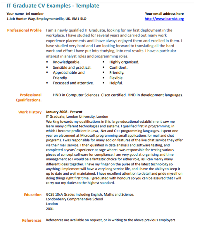 15 Best Student Resume Examples and Templates - GrabJobs